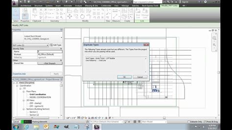 bind a linked revit file youtube