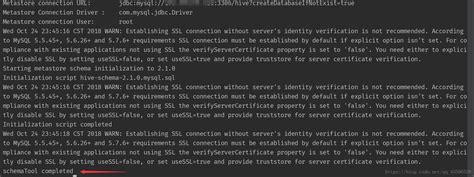 hive初始化mysql数据库失败的原因 apes 001的博客 csdn博客 hive初始化mysql失败