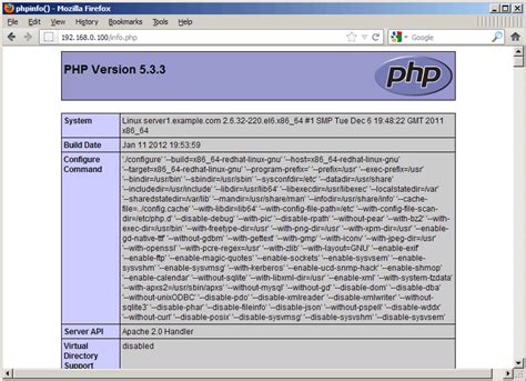 installing apache2 with php5 and mysql support on centos 6 2 lamp