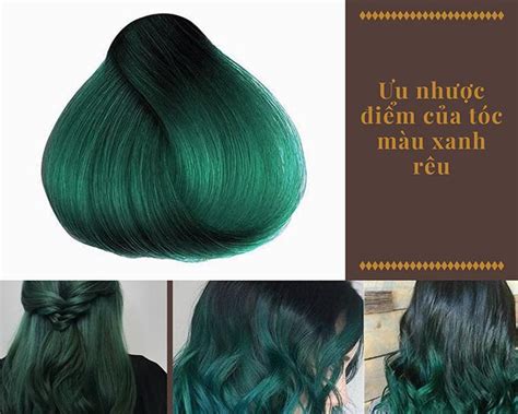 Tóc Màu Xanh Rêu Top 20 Kiểu Màu Tóc đẹp Trẻ Trung Hot Nhất Hiện Nay