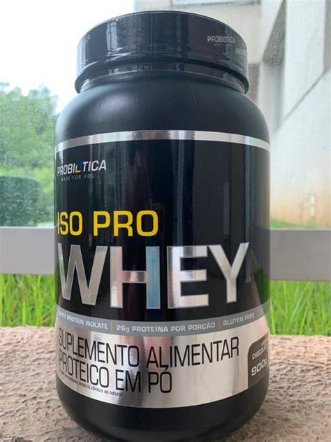Iso Pro Whey 900g Chocolate ProbiÓtica Mundo Sadio I Vida Saudável