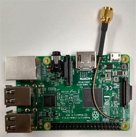 Expanding Raspberry Pi 3 Wifi Range With External Antenna Embedded