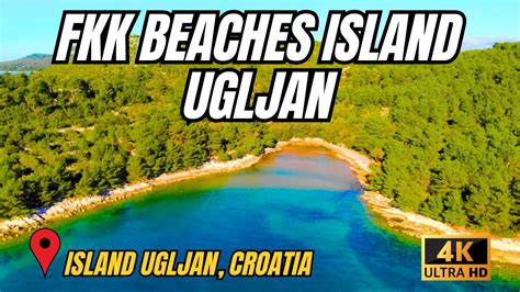Fkk Beaches Island Ugljan Croatia 4k Youtube