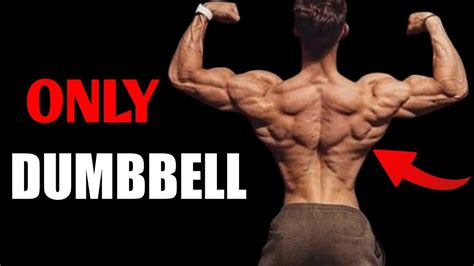 Full Back Workout Using Only Dumbbells Form Explained Go Go Gym Go