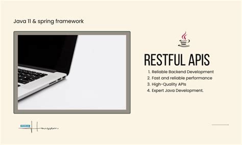 develop restful apis using java 11 and spring framework by houssem mek