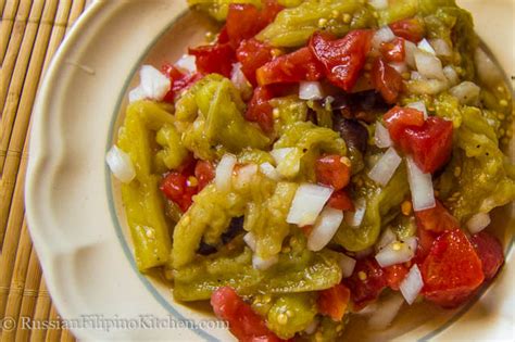 Ensaladang Talong Filipino Style Roasted Eggplant Salad – Russian