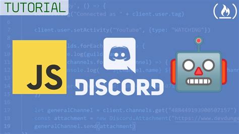 how to build a discord bot full javascript chatbot