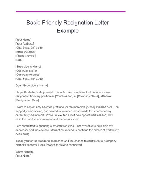 Basic Resignation Letter 99 Examples Pdf Tips