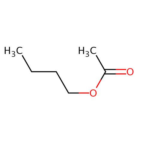 Butyl Acetate Structural Formula