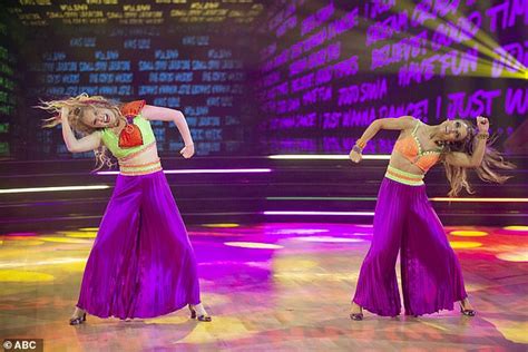 Dancing With The Stars Melanie C Lives Up To Sporty Spice Nickname