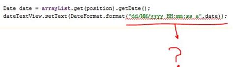 android cannot resolve method format java lang string java util