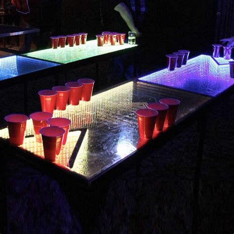 How To Make A Led Beer Pong Table Cabinets Matttroy