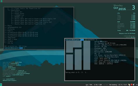 [i3 gaps] just a basic manjaro i3 gaps setup with a few modifications