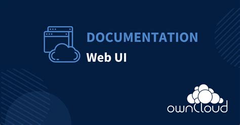 owncloud web on owncloud server owncloud documentation