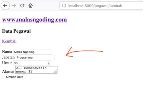 tutorial laravel 10 membuat crud dengan laravel part 2