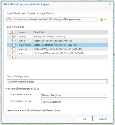 work with multidimensional raster data—arcgis pro documentation