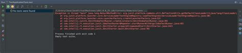 springboot单元测试报错：java lang nosuchmethoderror org junit