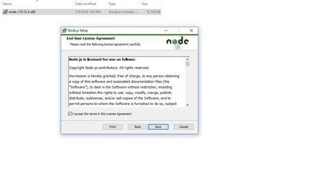 appium installing node js and npm qafox