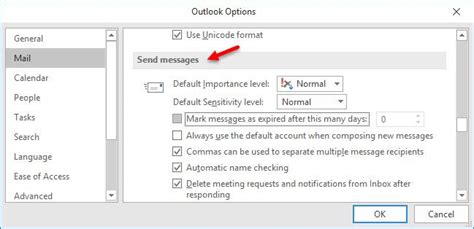 pin by on outlook outlook separation messages