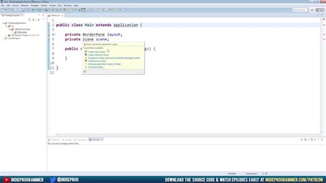make a program javafx tutorial make a window youtube