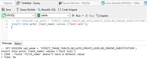 how to create table in sql with default values