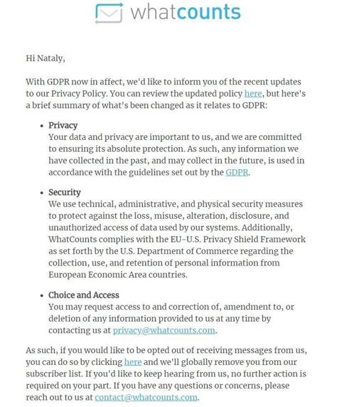 6 Steps To Write A Gdpr Consent Email [with Examples]