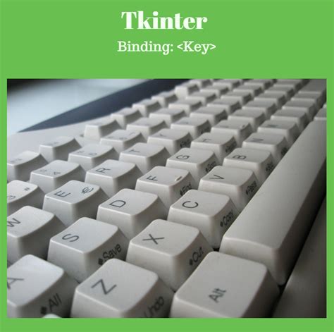 tkinter s binding of keys listbox etc python programming