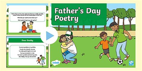 Fathers Day Poetry Powerpoint Teacher Made Twinkl