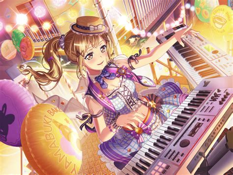 Safebooru Bang Dream Blonde Hair Blush Brown Eyes Dress Ichigaya