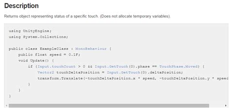 unity girl developer unity tip easy 2d drag with touch