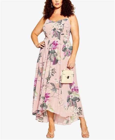 City Chic Trendy Plus Size Mila Maxi Dress Macys