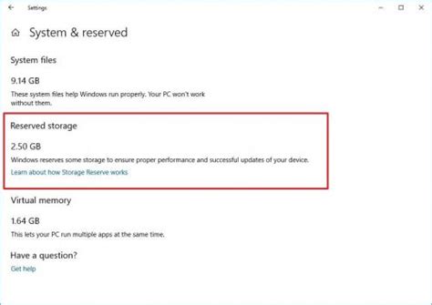 How To Enable Or Disable Reserved Storage Windows Bulletin