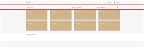html bootstrap layout creates weird padding and
