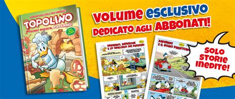 Topolino Fumetto Rivista E Magazine Ufficiale Abbonamenti Panini