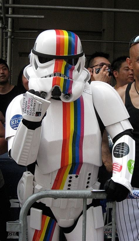 items similar to star wars pride nyc rainbow gay 5x7 fine art