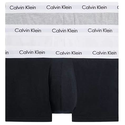 Calvin Klein 3 Pack Low Rise Trunks 2664g 998