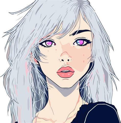 Conception Dillustration Vectorielle De Personnage De Style Anime