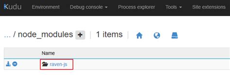 node js azure sentry s raven npm package not