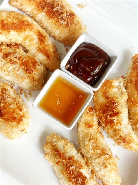 How To Make Crispy Coconut Chicken Tenders Lesswithlaur