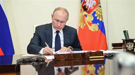 Shared Post Russian President Vladimir Putin Signed A Law Revoking