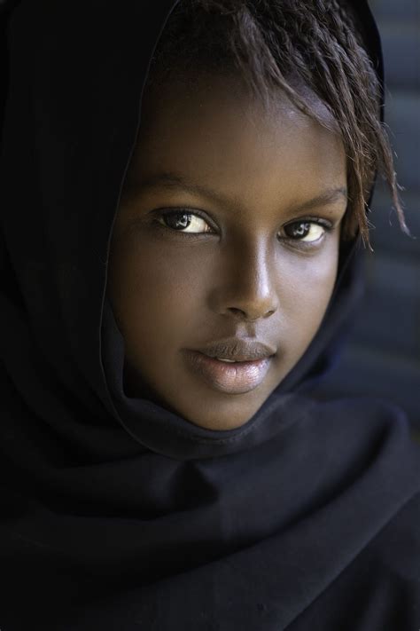 Senegal Girl Beautiful Women Faces Beautiful Dark Skinned Women