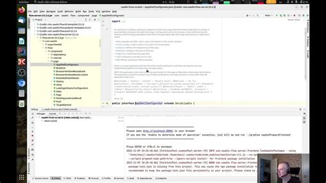 creating vaadin app from scratch using vaadin boot and gradle part 1