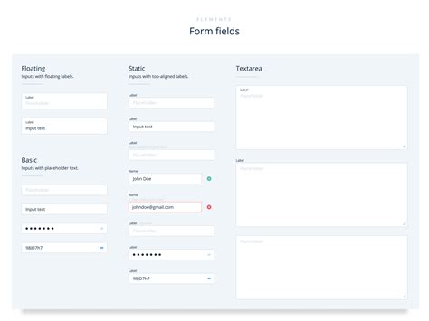 form fields input by tyler wain on dribbble