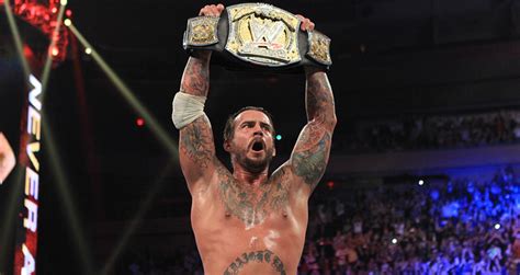 Wweevolutuion Cm Punk Reaches 1 Year Of Being Wwe Champion