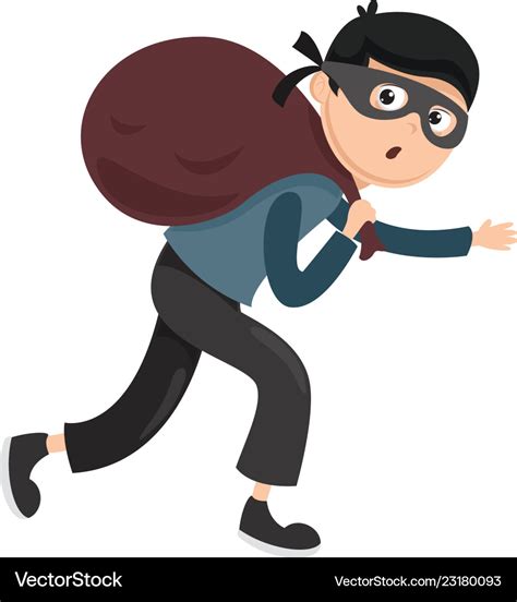Thief Royalty Free Vector Image Vectorstock