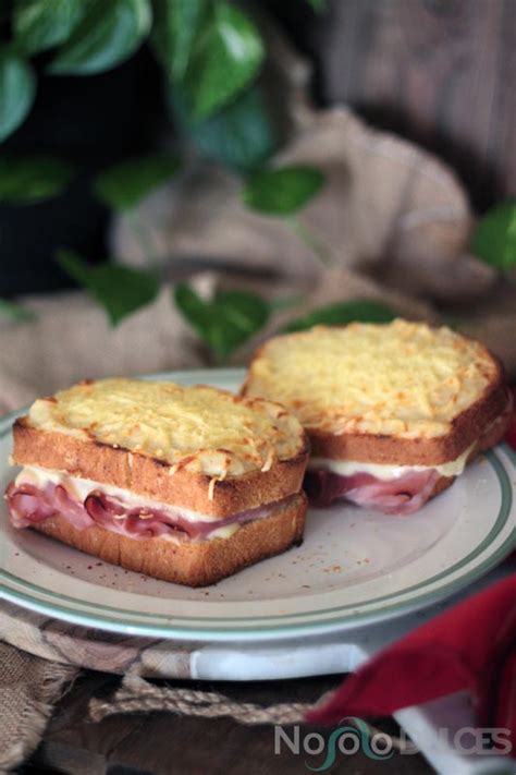 Croque Monsieur Con Pan De Molde Casero No Solo Dulces