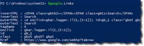 how to create a web scraping tool in powershell