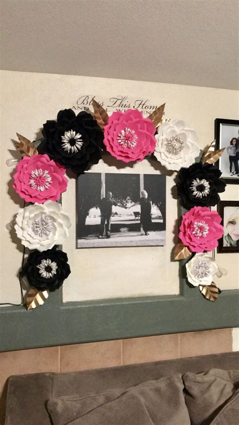 Kate Spade Inspired Giant Paper Flower Backdrop Traceyspapercreations