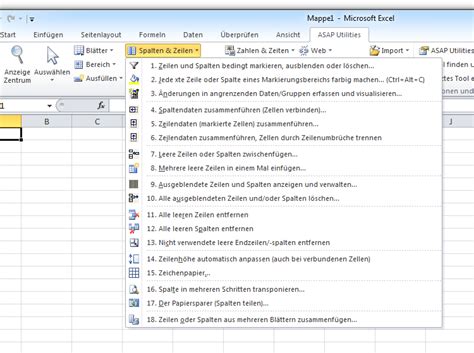 excel spalten ausblenden gliedern gruppieren von daten