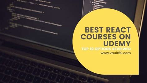 top 10 best react courses on udemy [2022 reviews] vault50
